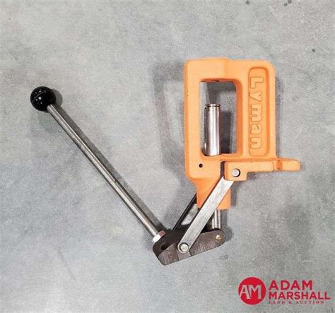 Lyman Reloading Press Adam Marshall Land And Auction Llc