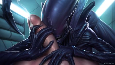 Rule 34 169 Alien Alien Franchise Alien Girl Anthro Athletic Female Big Penis Black Body
