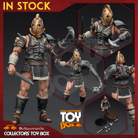 Joytoy 118 Strife Roman Gladiator Secutor Gladiator Collectors Toy Box
