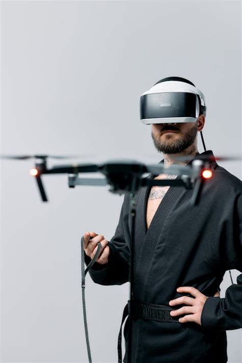 실내 4 중주 Copy Space Vr 헤드셋 가상 경험 가상현실 가상현실 안경 가상현실 헤드셋 가젯 개념