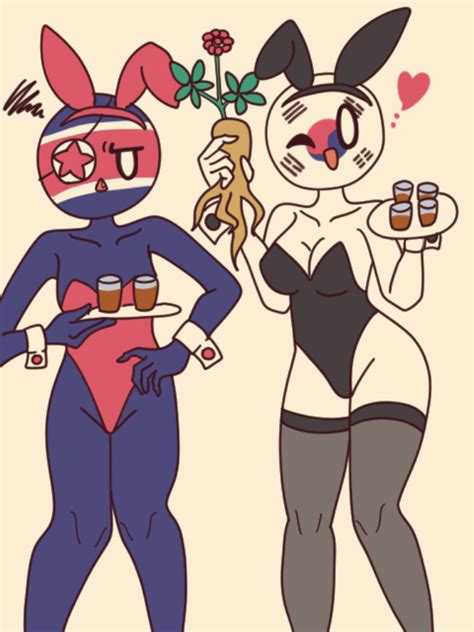 Rule 34 2girls Bunny Ears Clothing Cocomooooochi Countryhumans