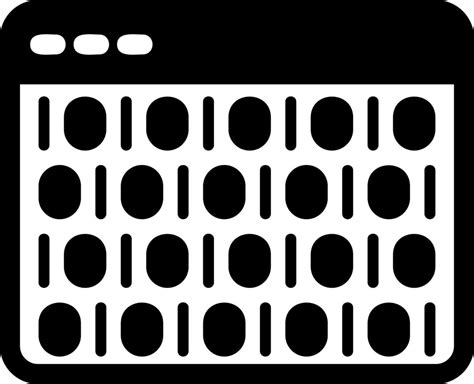 Binary Code Vector Icon 21028273 Vector Art At Vecteezy