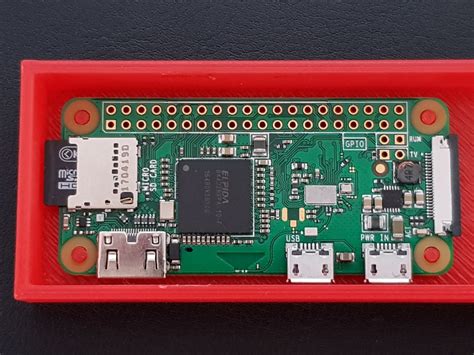 Raspberry Pi Zero W Case For Octopi By Alex Henstra Download Free Stl