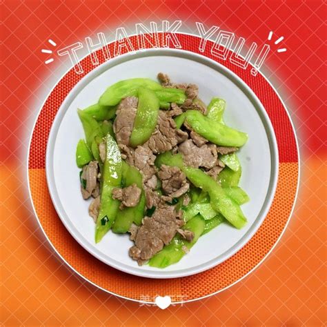 黄瓜炒肉片的做法黄瓜炒肉片怎么做鸣翠燕的菜谱美食天下