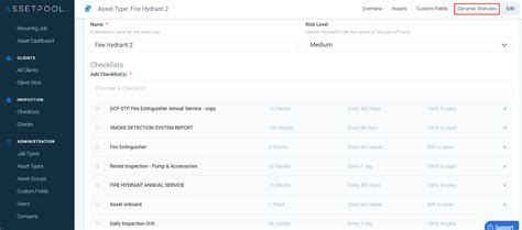 How To Edit A Dynamic Status For An Asset Type