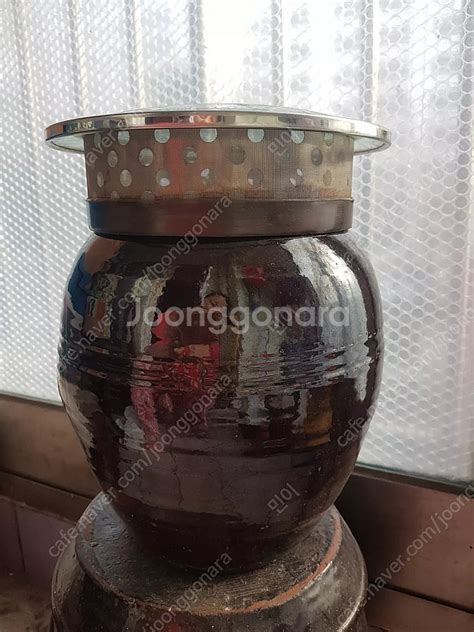 항아리 항아리유리뚜껑 장독 리빙생활 중고나라
