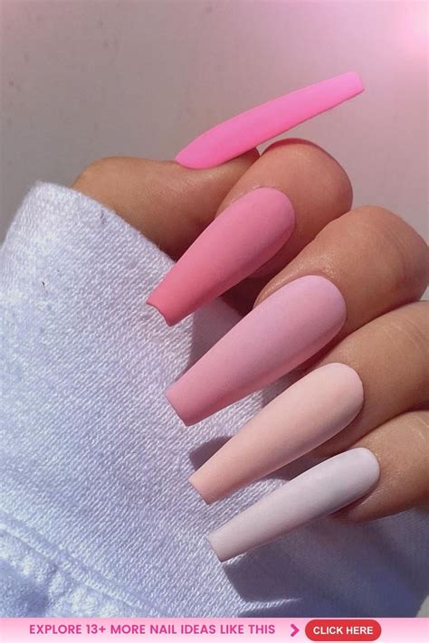 13 Stunning Matte Pink Nail Designs 2024 Drexplains
