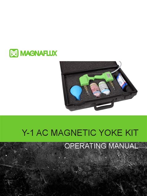 Y 1 Yoke Kit Manual Pdf Magnetic Field Electromagnetism
