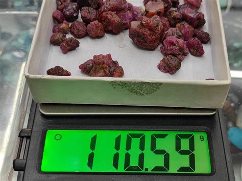 Natural African Ruby Rough Raw Ruby Crystals Loose Stones Etsy