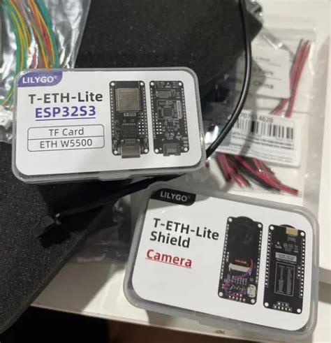 Модуль Ethernet Lilygo T Eth Lite Esp32 S3 с чипом Wisenet W5500 А так