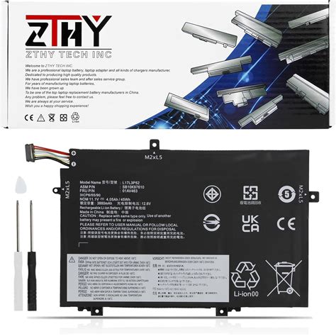L17m3p53 L17l3p52 Laptop Battery For Lenovo Thinkpad L480