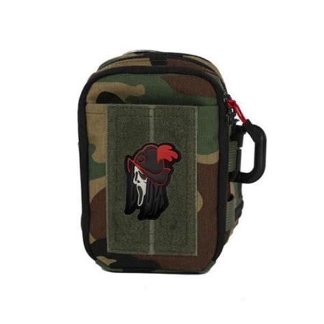 Scream Ghostface Luminous Pvc Rubber Velcro Patch — Little Patch Co