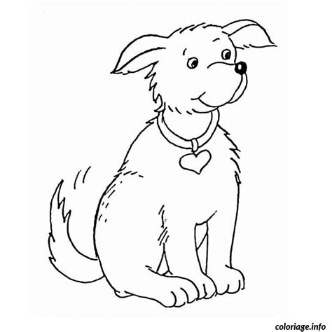 Coloriage Chien Dessin Chien à Imprimer