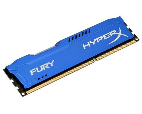 Ddr3 1866 Hyperx Fury 8gb Hx318c10f 8 Pc3 14900 оперативна память 1866mhz Blue 8 Гб ДДР3
