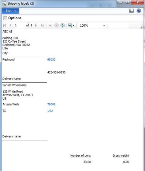 Dynamics Ax Architecture For Carton Packages And Pallets Kurt