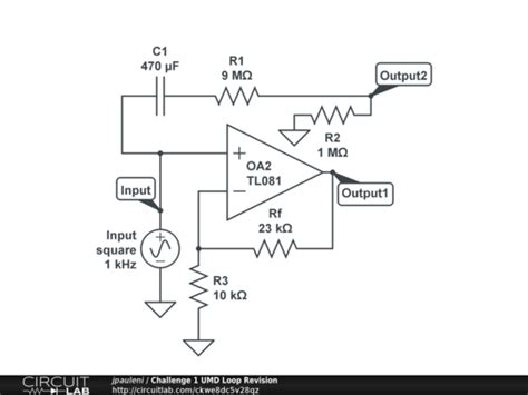 Challenge 1 Umd Loop Revision Circuitlab Challenge 1 Umd Loop Revision Circuitlab