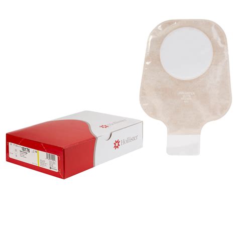 Hollister Ostomy Pouch New Image™ 18176 Two Piece System 12 Inch Lengt