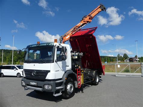 Mercedes Benz AXOR 1829 WYWROTKA 2 STRONNA HDS ATLAS HYDRO BURTA
