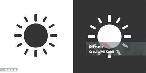 밝기 제어 단색 아이콘에 반대합니다 데이터 전략 계획 연구 입체 아이콘 모음을 포함합니다 벡터 일러스트 레이 션입니다 웹사이트 디자인 로고 앱 템플릿 Ui 등 0명에 대한