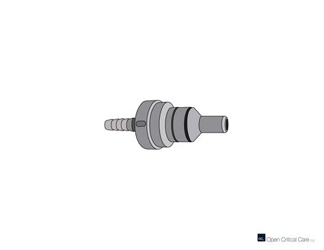 Unifor Italian Standard Oxygen Connector Open Critical Care