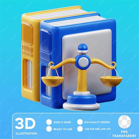 Premium Psd Psd Constitution Book 3d Illustration