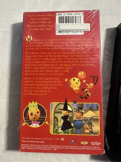 Rolie Polie Olie A Spookie Ookie Halloween Vhs Tape 2001 £1171