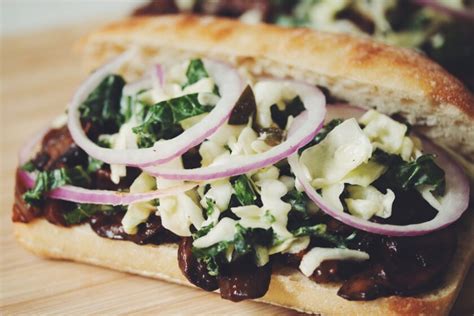 Vegan Pulled Bbq Mushroom Sandwiches Hot For Food