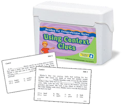 Jp Educational Insights 7108 Lecture Pour La Compr Hension En Utilisant Des Indices