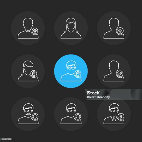 Avtar 使用者 個人資料 頭像 Emoji 表情 圖釋 Eps 圖示設置向量向量圖形及更多圖標集圖片 圖標集 圖示 平面設計