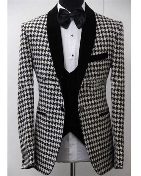 British Tweed Coat Pant Suit Classbydress
