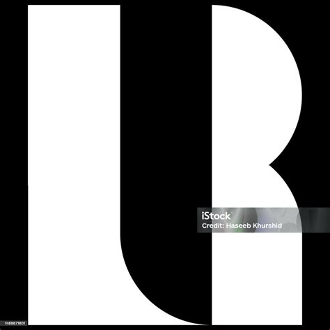 Logo Rl Minimal Icône Dune Lettre Lr Sur Fond De Luxe Idée De Logo