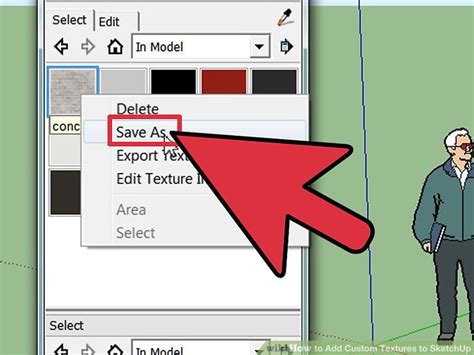 How To Add Custom Textures To SketchUp Steps With Pictures