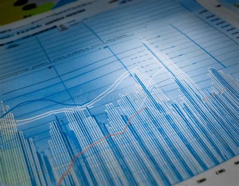 Business Graph Displaying Data Trends Illustrating Analytics