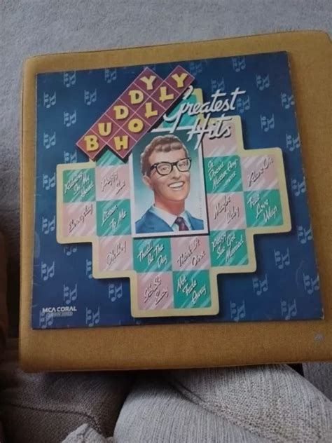 Buddy Holly Greatest Hits 14 Pistes 12 Disque Vinyle Lp Cdlm 8007