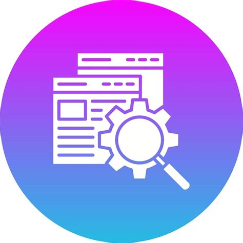 Premium Vector Web Optimization Icon