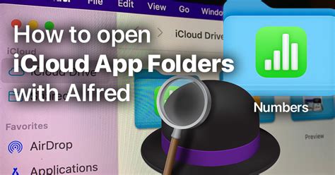 How To Open Any Apps Icloud Documents Folder With Alfred
