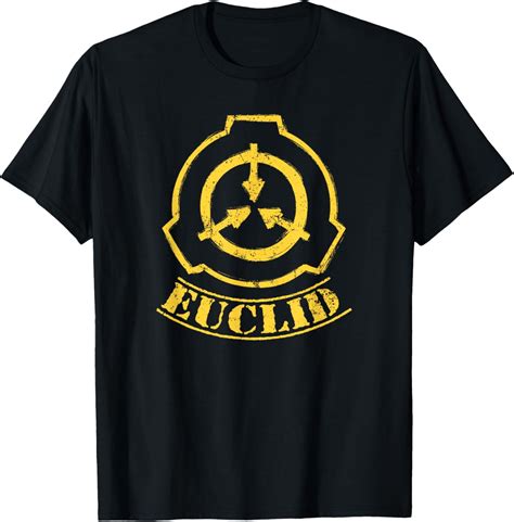 Euclid Classification SCP Foundation Secure Contain Protect T Shirt Walmart Com