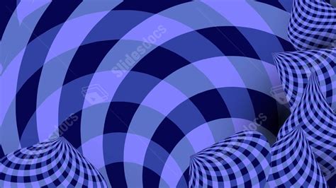 Abstract Blue Grid Pattern Business Cone Creative Powerpoint Background