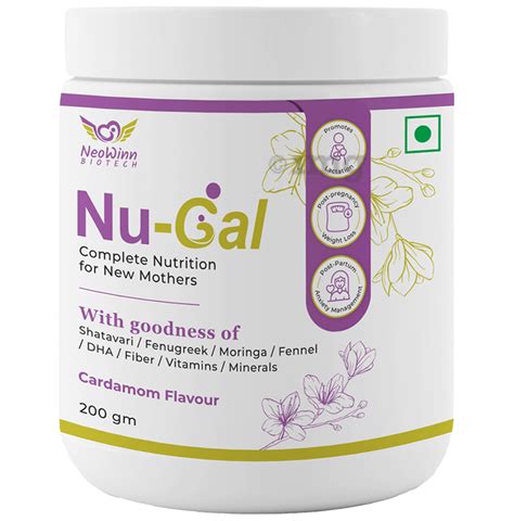 Nu Gal Lactation Powder Cardamom Buy Jar Of 200 0 Gm Powder At Best Price In India 1mg
