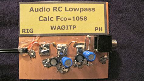Resistor Capacitor Low Pass Filter At Germaine Dunham Blog