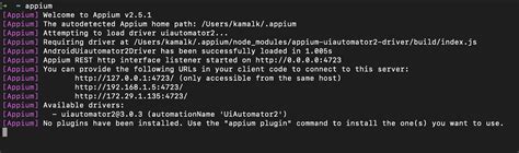 could not connect to server to appium server issues bugs appium discuss