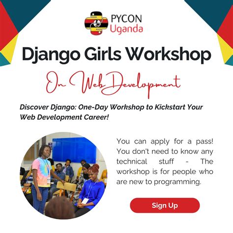 Pycon Uganda On Linkedin 🌟 Join The Django Girls Workshop At Pycon