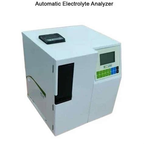 Hd Consortium Automatic Electrolyte Analyzer For Clinical User Input Touch At ₹ 100000 Unit