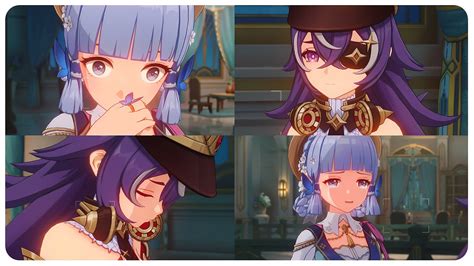 Ayaka And Chevreuses Acting Performance Cutscene Roses And Muskets