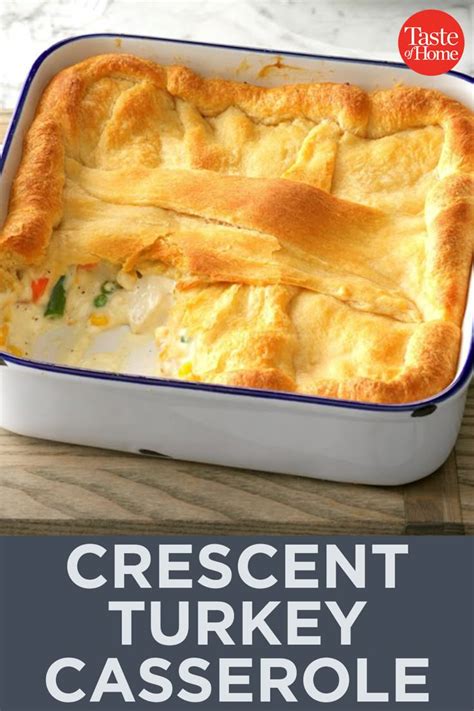 Crescent Turkey Casserole Recipe
