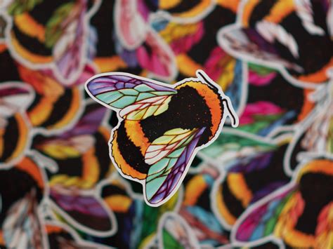 Lgbtq Pride Flag Unlabeled Gender Bee Sticker