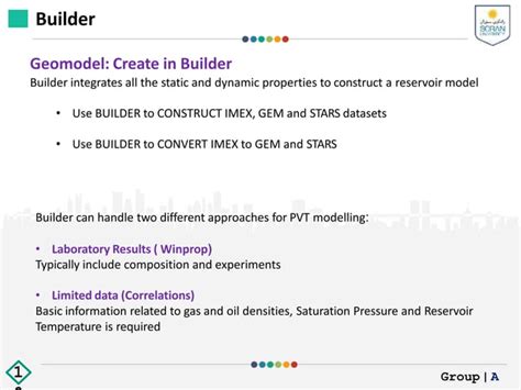 Cmg Ltd Pptx Software Used In Reservoir Simulation Pptx Business Utilities Business