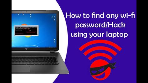 How To Find Any Wi Fi Passwordhack Using Your Computerlaptop Youtube