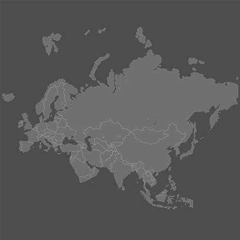 Blank Map Of Eurasia — Ultimaps