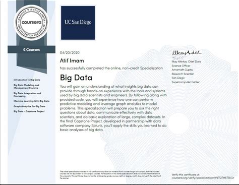 atif imam on linkedin bigdata specialization coursera